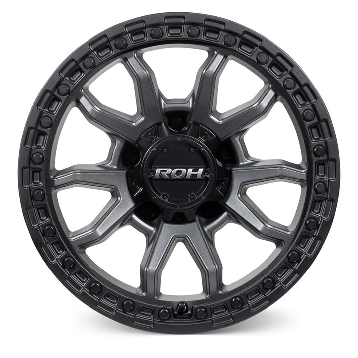ROH Alloy Wheels RAID 5 Matt Gunmetal w/Matt Black Rim Edge – BG Marketing